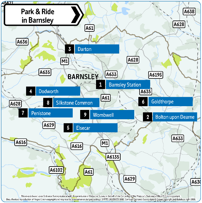 Park and Ride sites in Barnsley area - Travel South Yorkshire